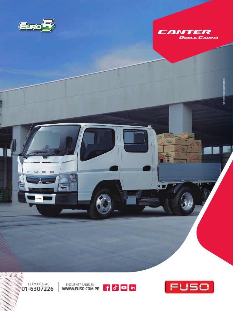 Mitsubishi Fuso Canter 4TN | Descargar gratis PDF | Eje | Vehículos