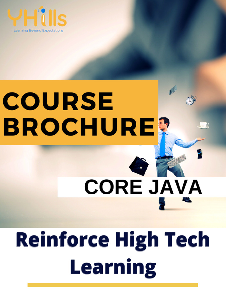 Core Java Brochure | PDF | Method (Computer Programming) | Java ... Core Java Brochure | PDF | Method (Computer Programming) | Java ...