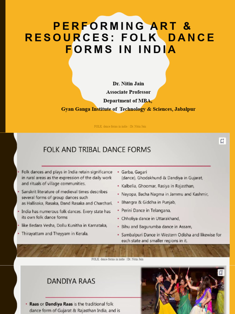 Folk Dance Forms in India Explained | PDF