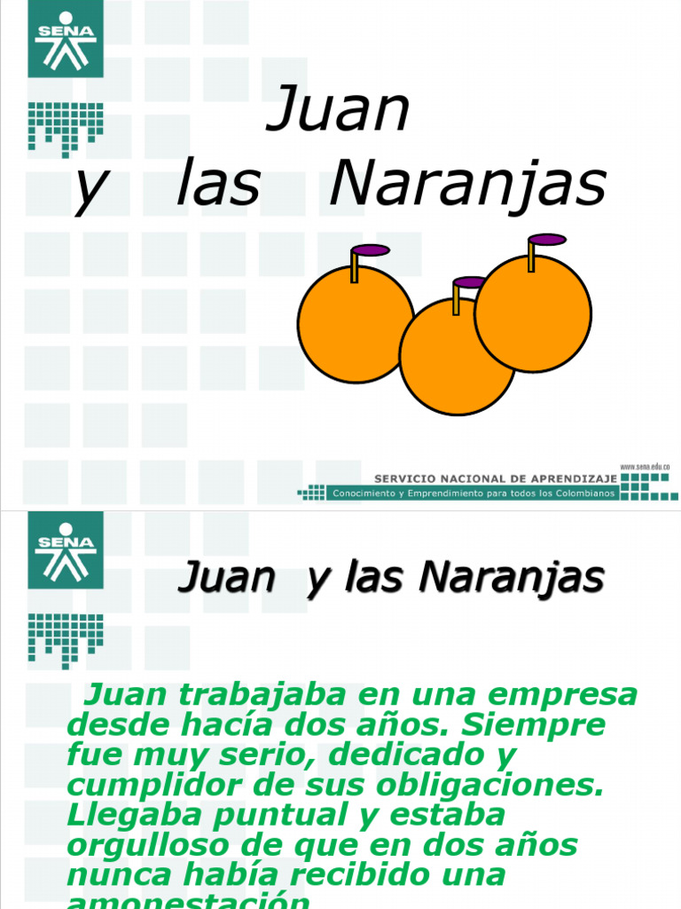 001 1A Juan y Las Naranjas | PDF