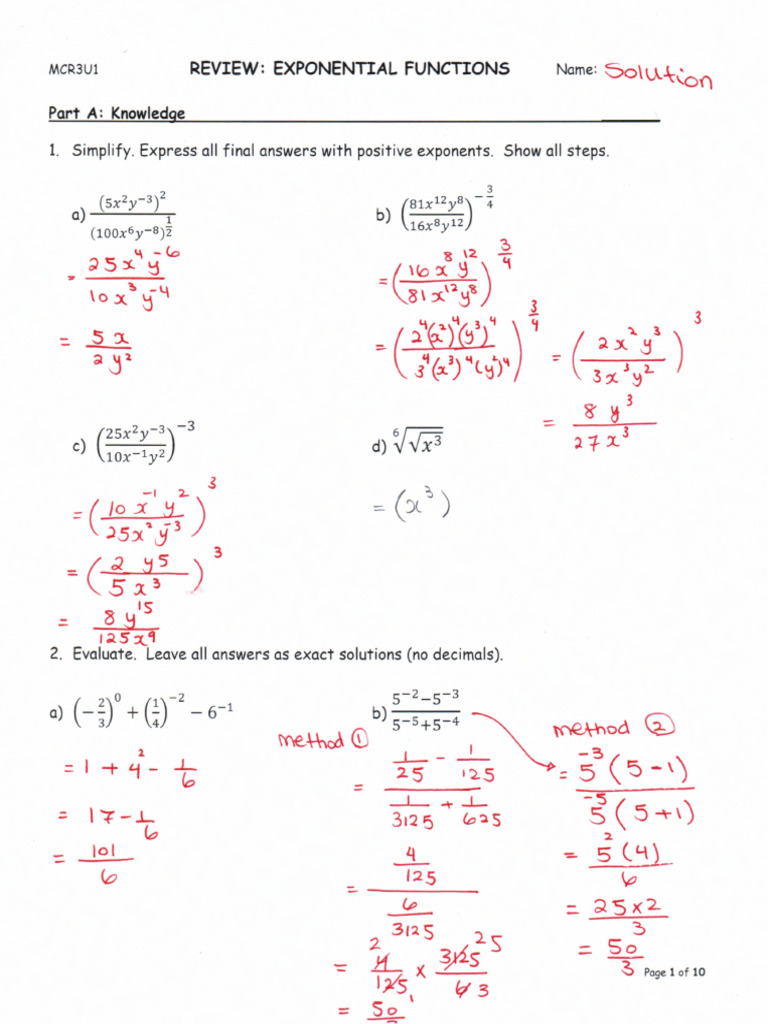 9review Solution | PDF | Function (Mathematics) | Analysis