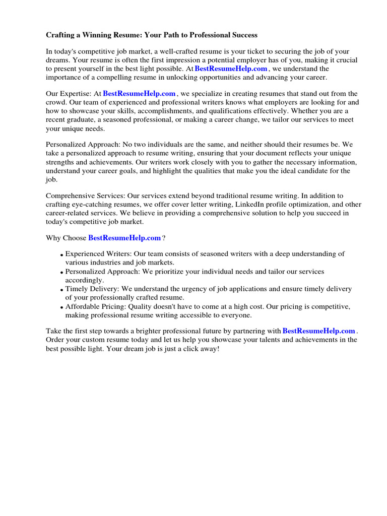 Different Types of Resumes Samples | PDF | Résumé