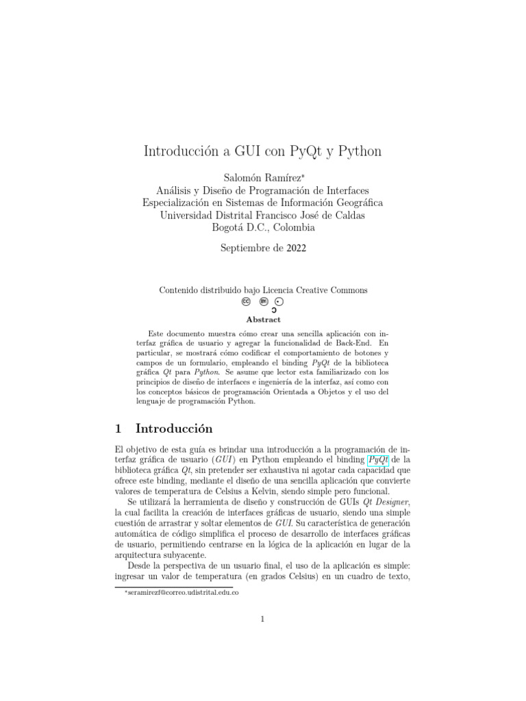 ConvTemp | PDF | Interfaces gráficas de usuario | Python (lenguaje de programación)