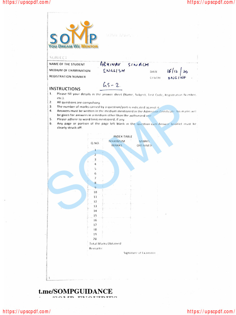 GS3 Abhinav Siwach | PDF | Career & Growth | Business