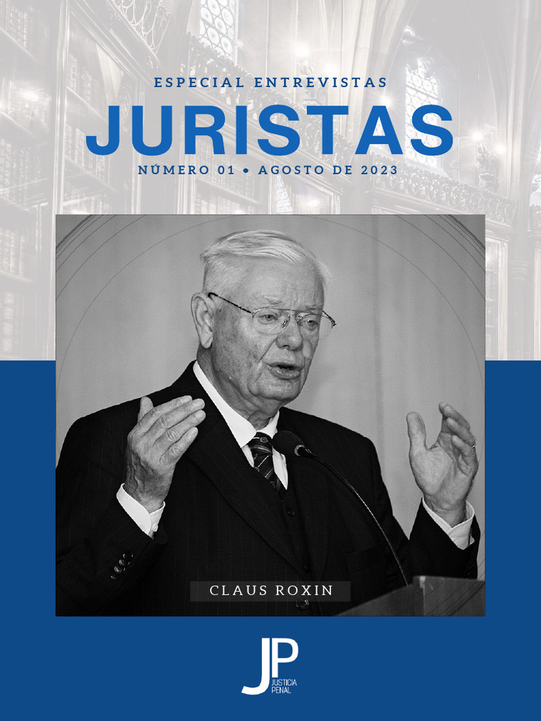 Entrevista A Claus Roxin | PDF | Derecho penal | Intención (Derecho Penal)