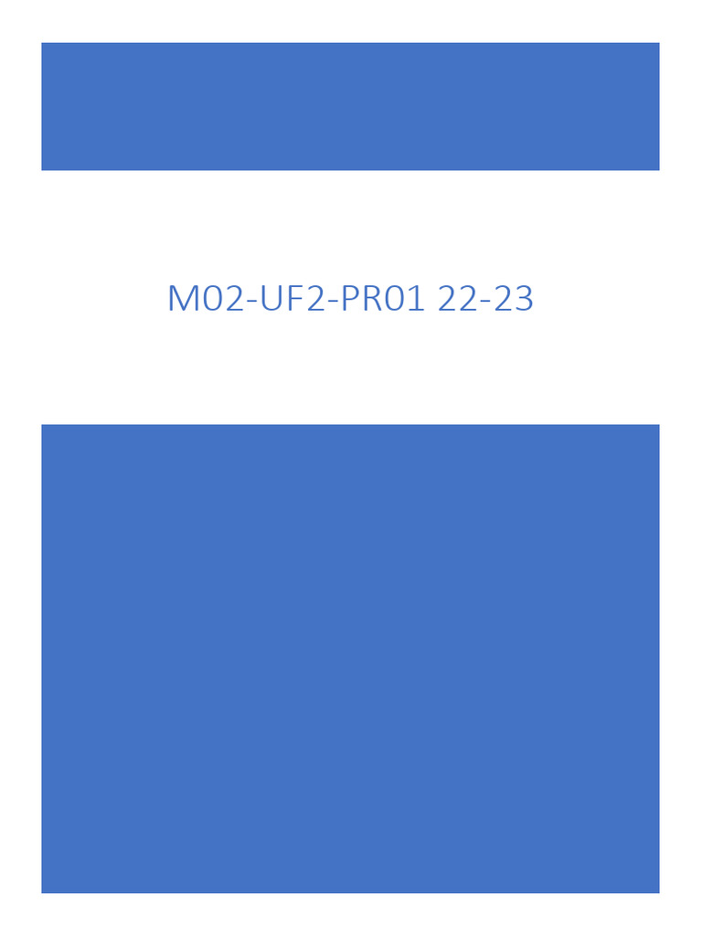 M02 UF2 PR01 - 23 24 - v1 | PDF