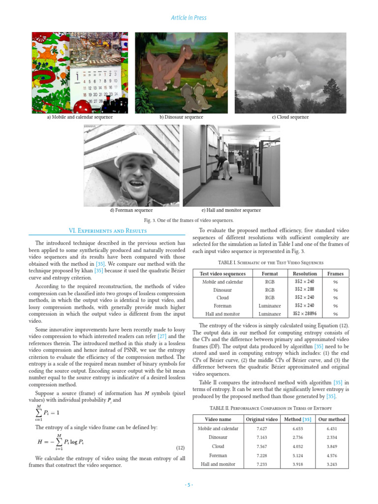 Video Data Compression by Progressive Iterative Ap-Pages-5 | PDF | Data ... Video Data Compression by Progressive Iterative Ap-Pages-5 | PDF | Data ...