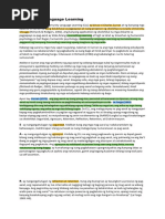 Learning Theories (Tagalog Version) | PDF