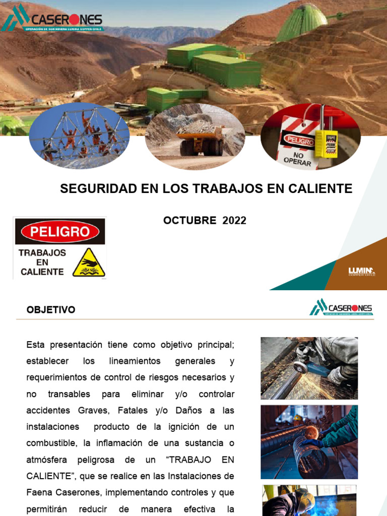 Seguridad para Trabajos en Caliente | PDF | Riesgo | Soldadura