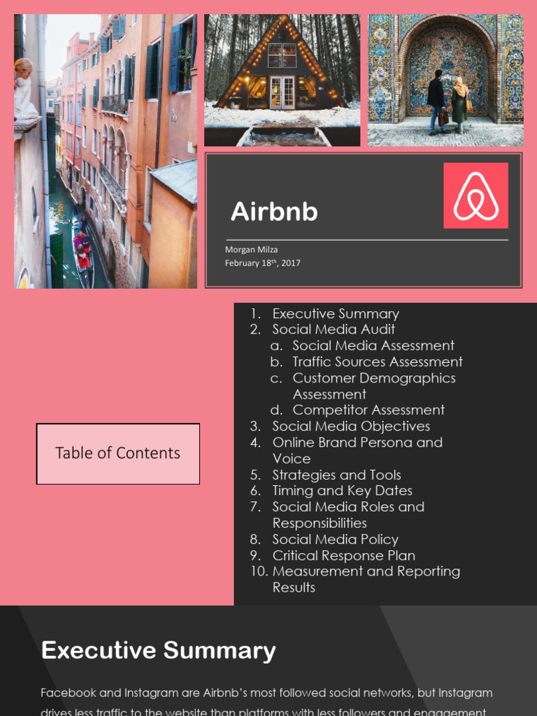 Airbnb Project | Download Free PDF | Popular Culture & Media Studies | Social Media