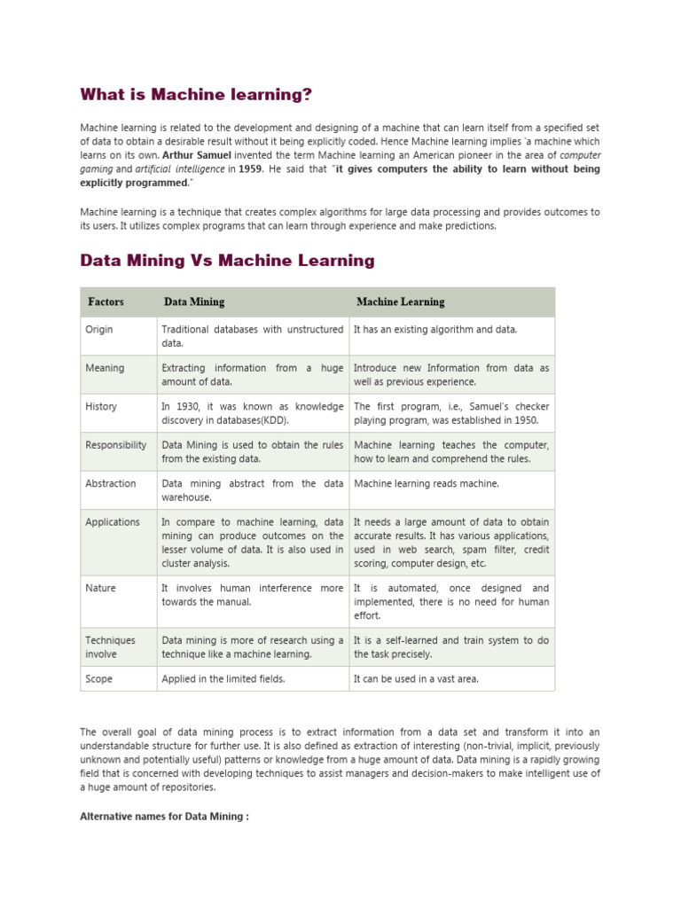 Data Mining Notes | PDF | Cluster Analysis | Data Mining