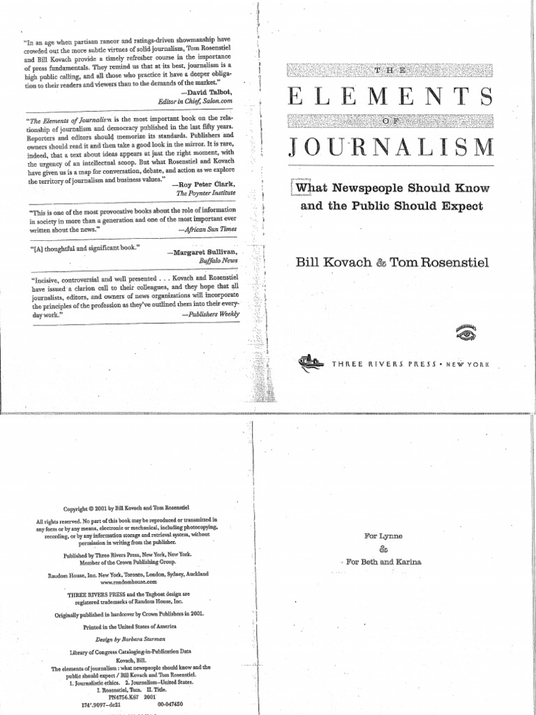 1.2. The Elements of Journalism-2 | PDF
