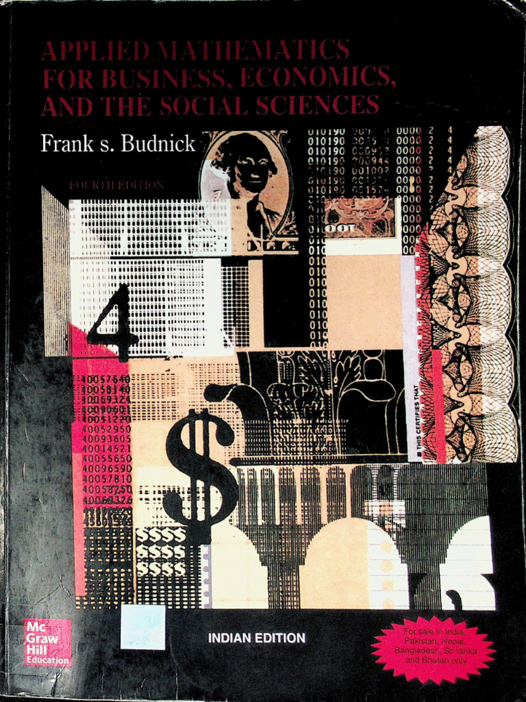 Applied Mathematics For Busine - Frank S. Budnick - 5873 | PDF