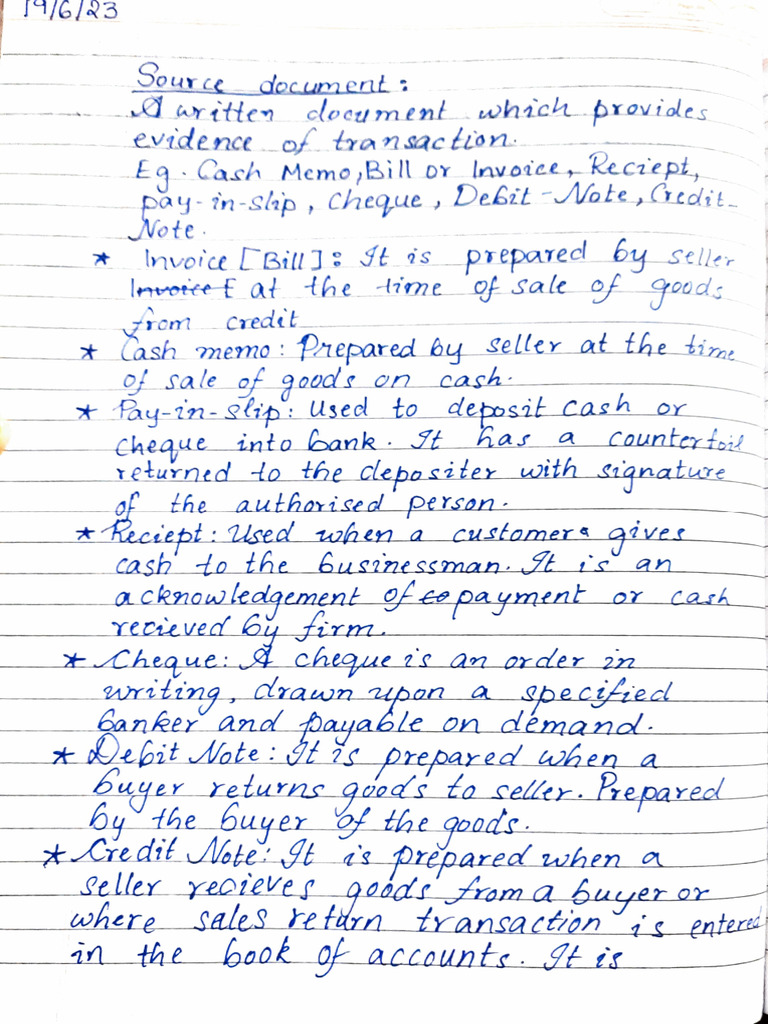 Acc 3 Notes Pdf Debits And Credits Payments