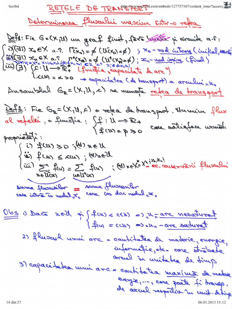 Curs 12 (Retele de Transport) | PDF