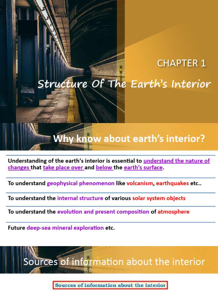 Interior of Earth Sources | PDF | Waves | Earthquakes