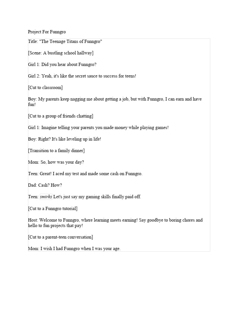 Funngro Project | PDF