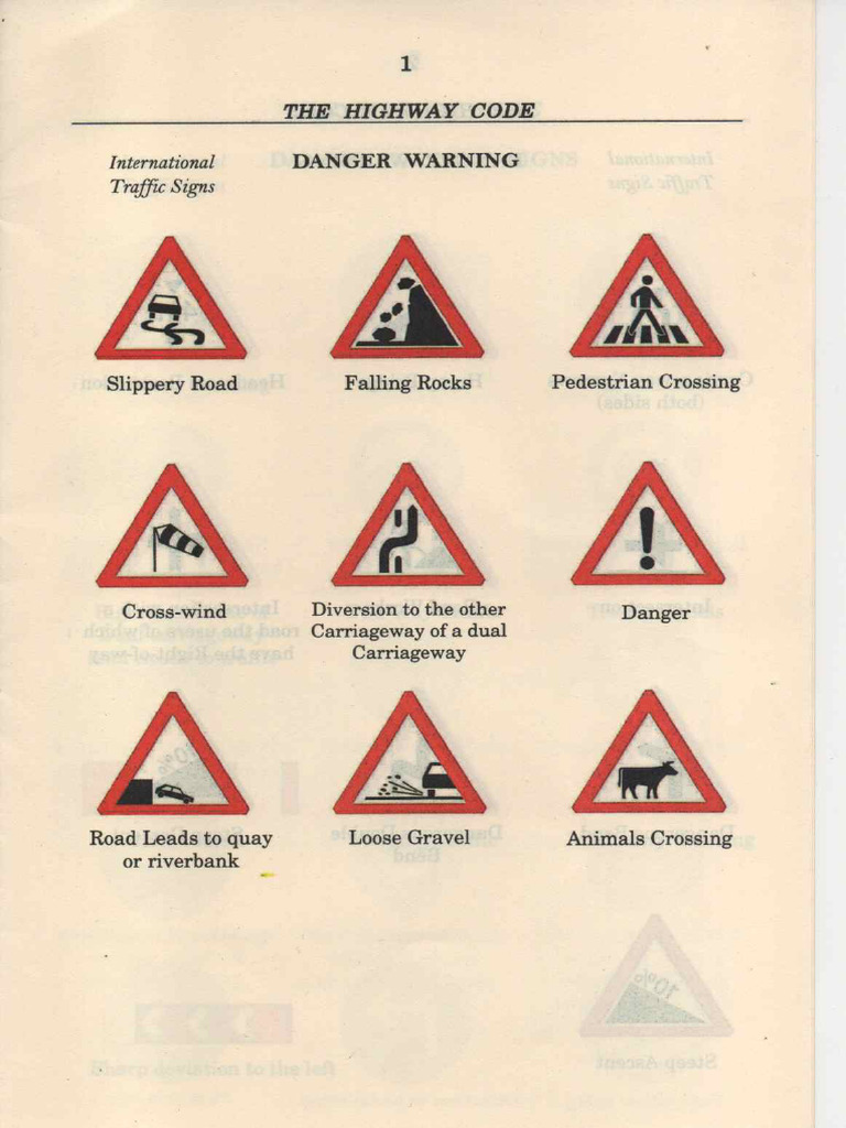 The Highway Code | PDF