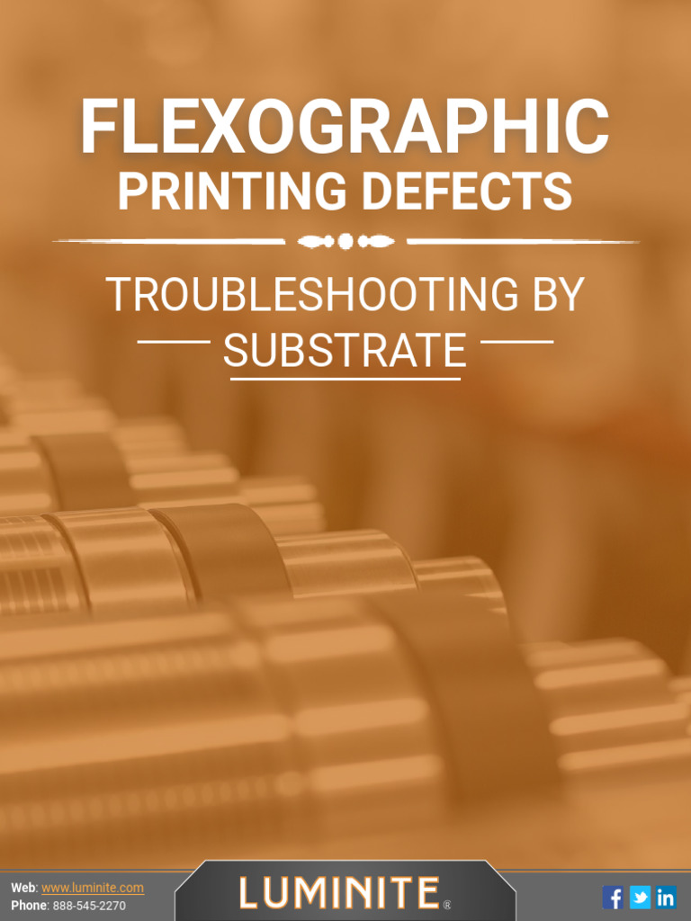 Flexographic Printing Defects - Troubleshooting by Substrate | PDF ...