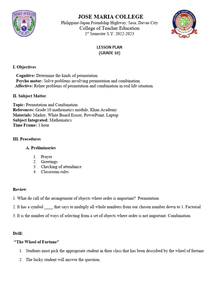 Permutation LP | Download Free PDF | Permutation | Mathematics