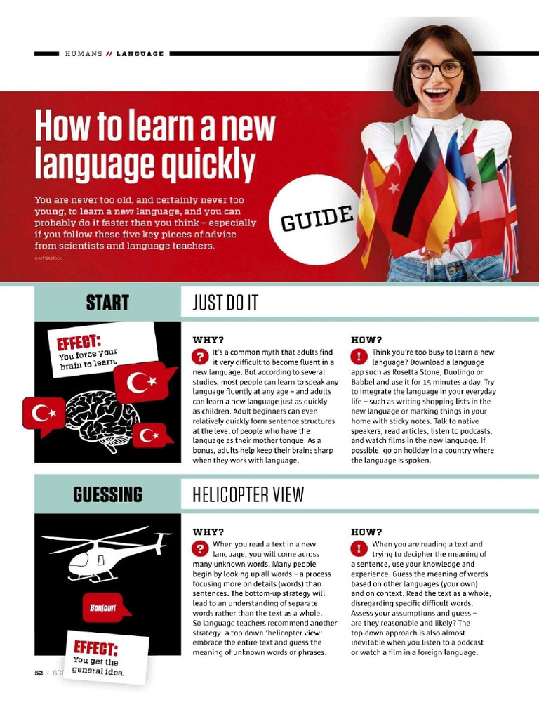 Learn A Language Quickly | PDF