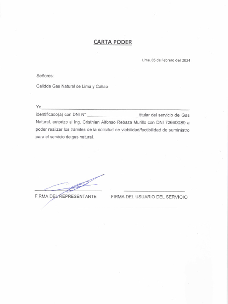 Carta Poder | PDF