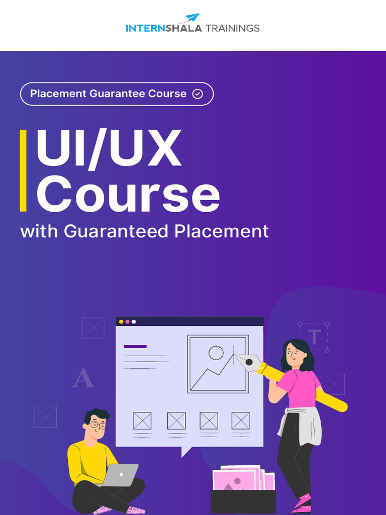 UI/UX Placement Course by Internshala | PDF | Page Layout | User Interface