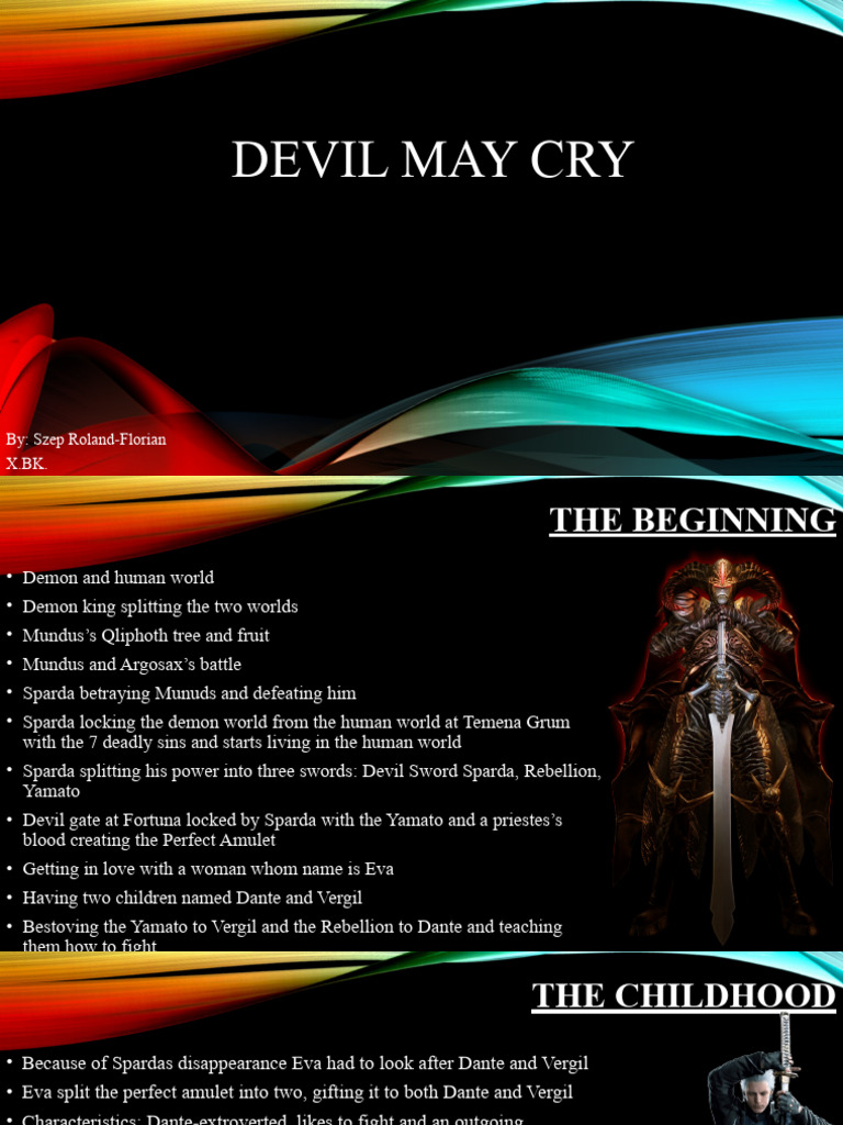 Devil May Cry | PDF | Capcom | Horror Video Games