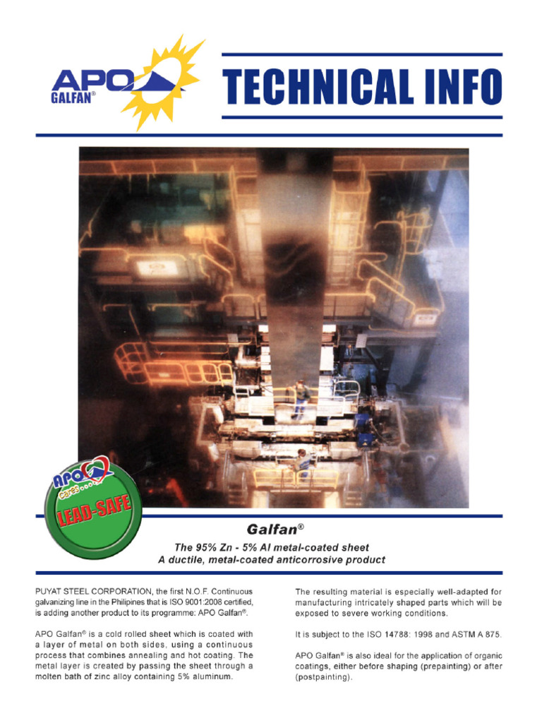 Apogalfan - Technical Info | PDF