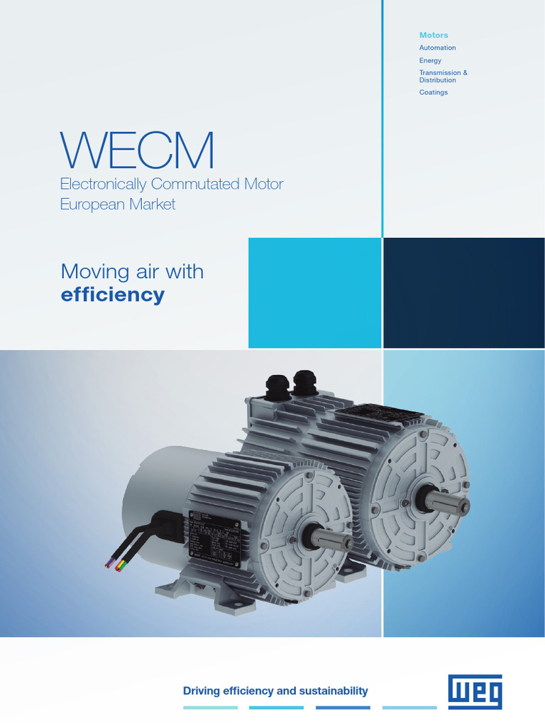 WEG WMO Wecm Electronically Commutated Motor Iec Market 50076406 ...