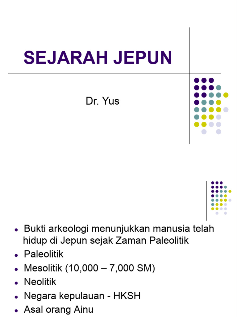 Sejarah Jepun (C) | PDF