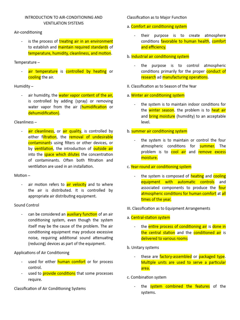 Introduction To Air | PDF | Air Conditioning | Humidity
