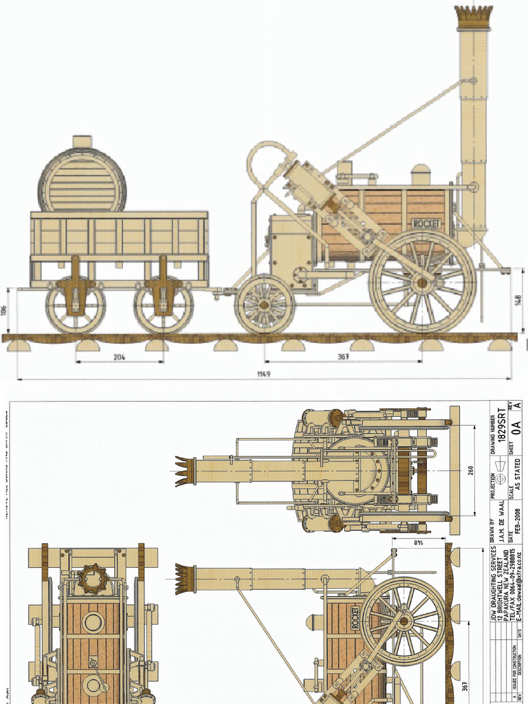 Stephenson's Rocket Static Display Model | PDF