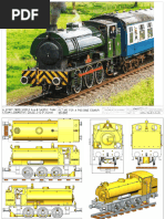 Model Steam Locomotive 020T Decauville Rail Gauge 45Mm Parts | PDF ...
