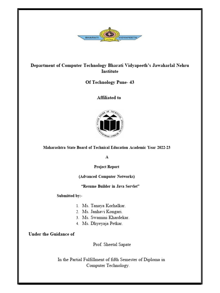 AJP Micro Project | PDF | Html | Networking