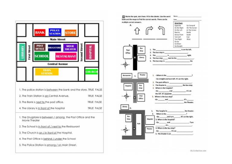 Maps - Exercises 7º e 8 º, 9º Ano - Julho | PDF