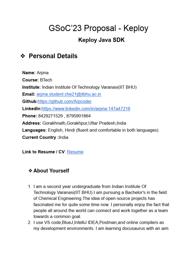 Arpna Gsoc Final Pdf Method Computer Programming Cloud Computing