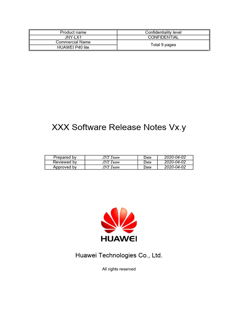 Huawei Jny-Lx1 10.0.1.167 (C185e3r3p1) &jny-Lx1 10.0. | PDF | Device ...