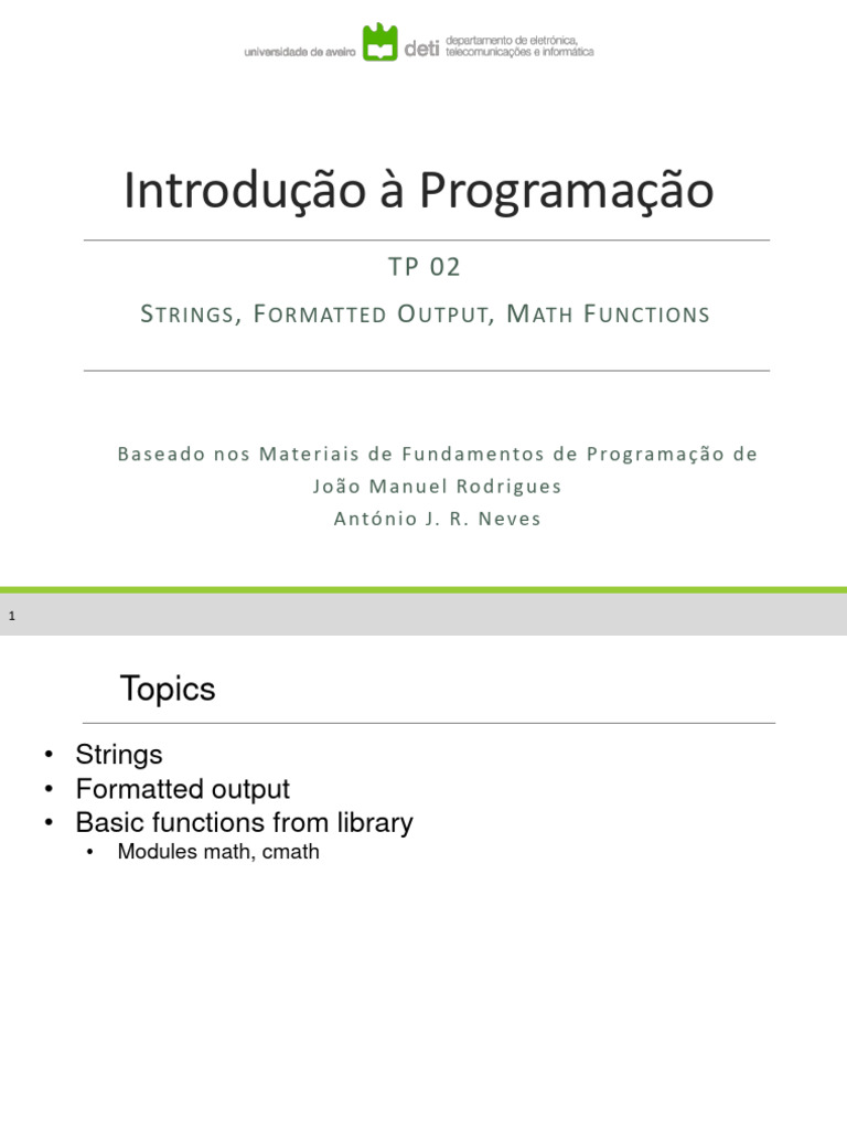 Strings Math | PDF | Trigonometric Functions | Notation