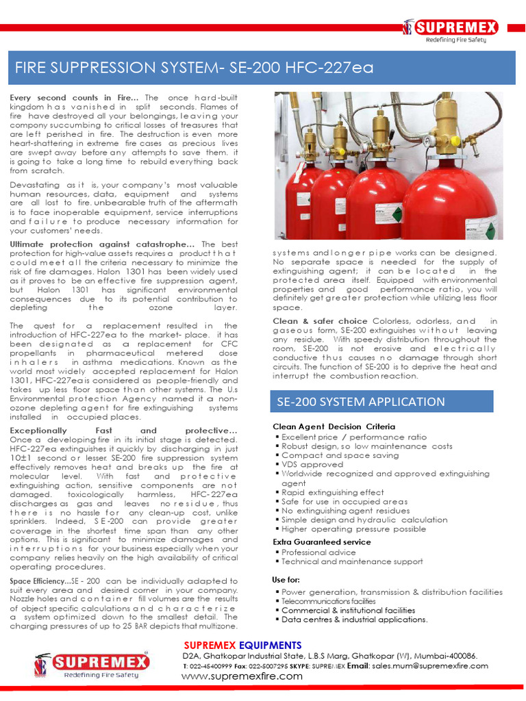 Fm 200 System Pdf Valve Liquids