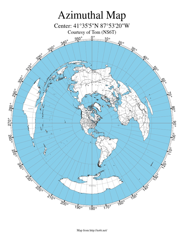 Azimuthal Map | PDF