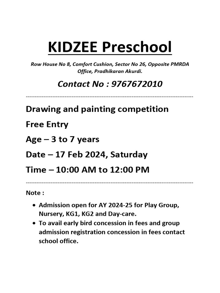 Kidzee PDF | PDF