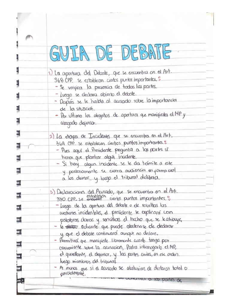Guia de Debate | PDF