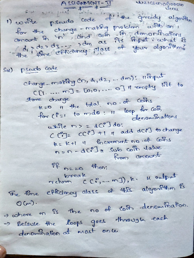 Daa Assignment 2 | PDF