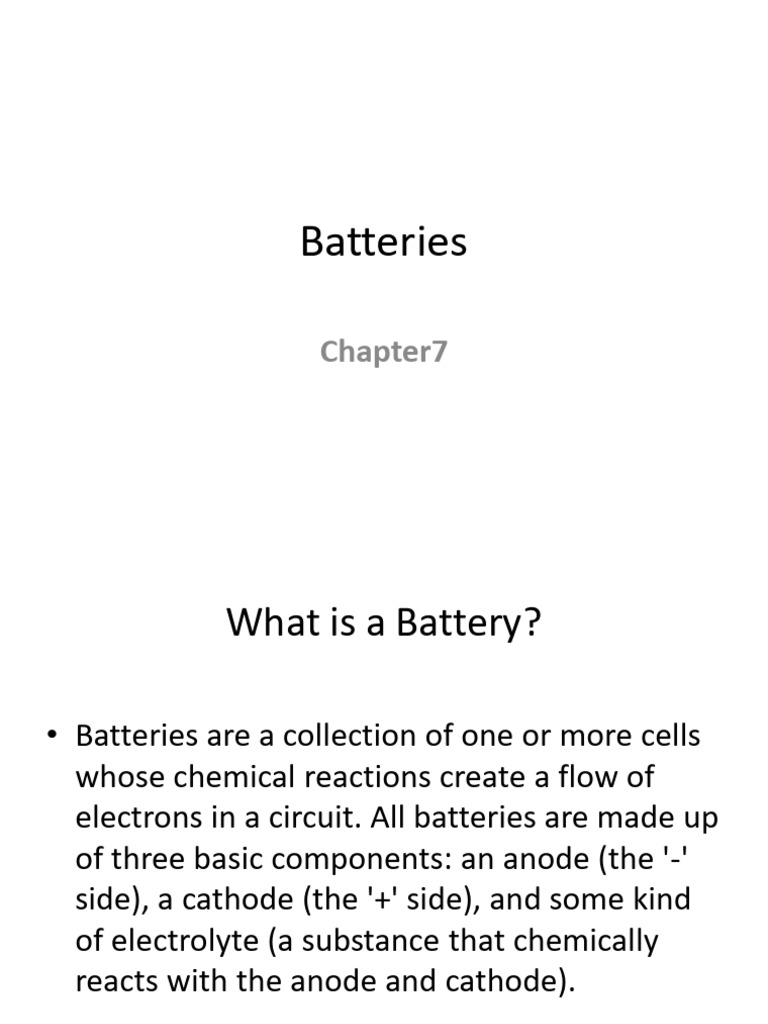 EV_BATTERIES_BASIC | PDF | Rechargeable Battery | Transformer
