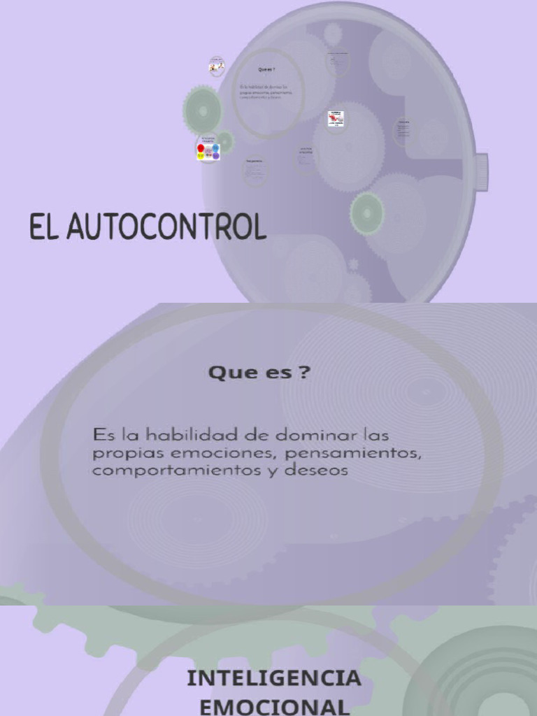El Autocontrol | PDF