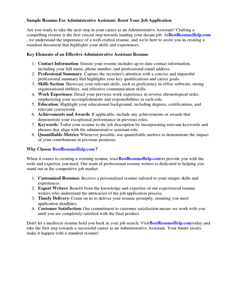Sample Resume For Adjunct Professor With No Experience | PDF | Résumé ...