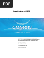 Datasheet - uMEC 100 120 150 - 20230628 | PDF | Electrocardiography | Electrical Engineering