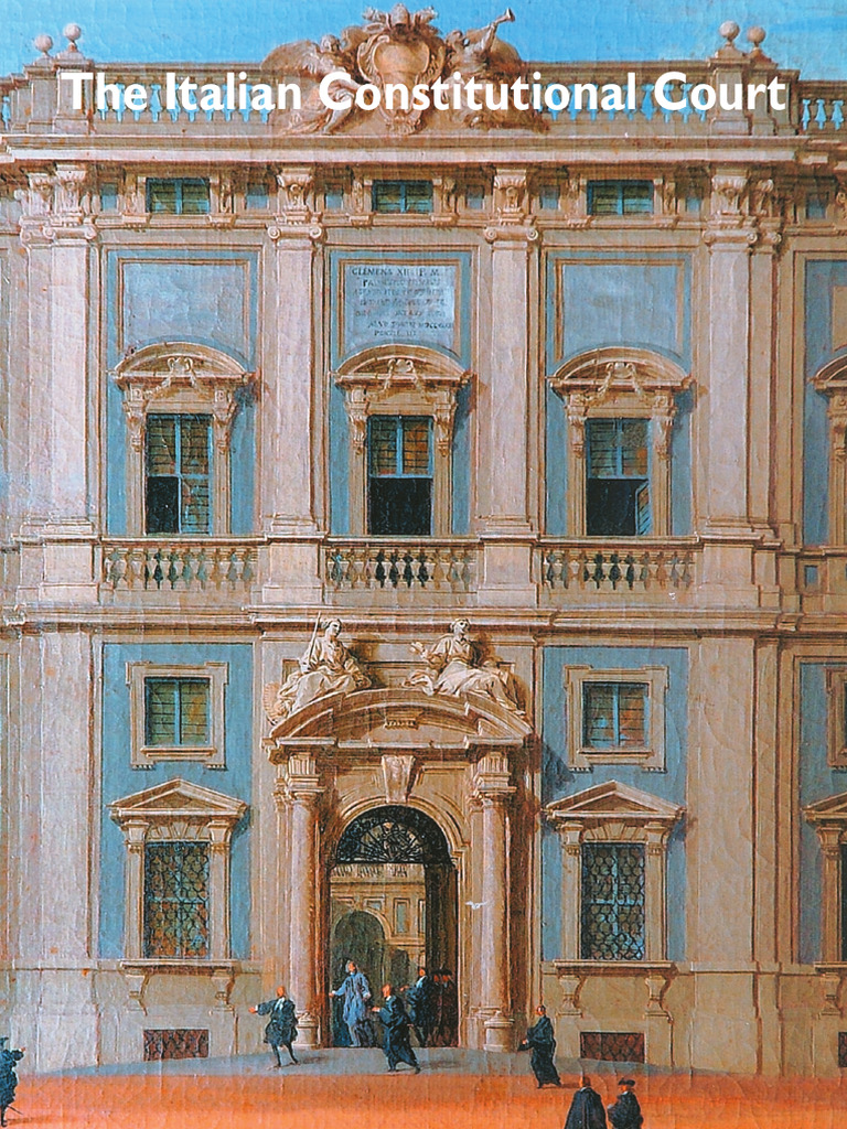 The Italian Constitutional Court | PDF | Constitution | Judiciaries