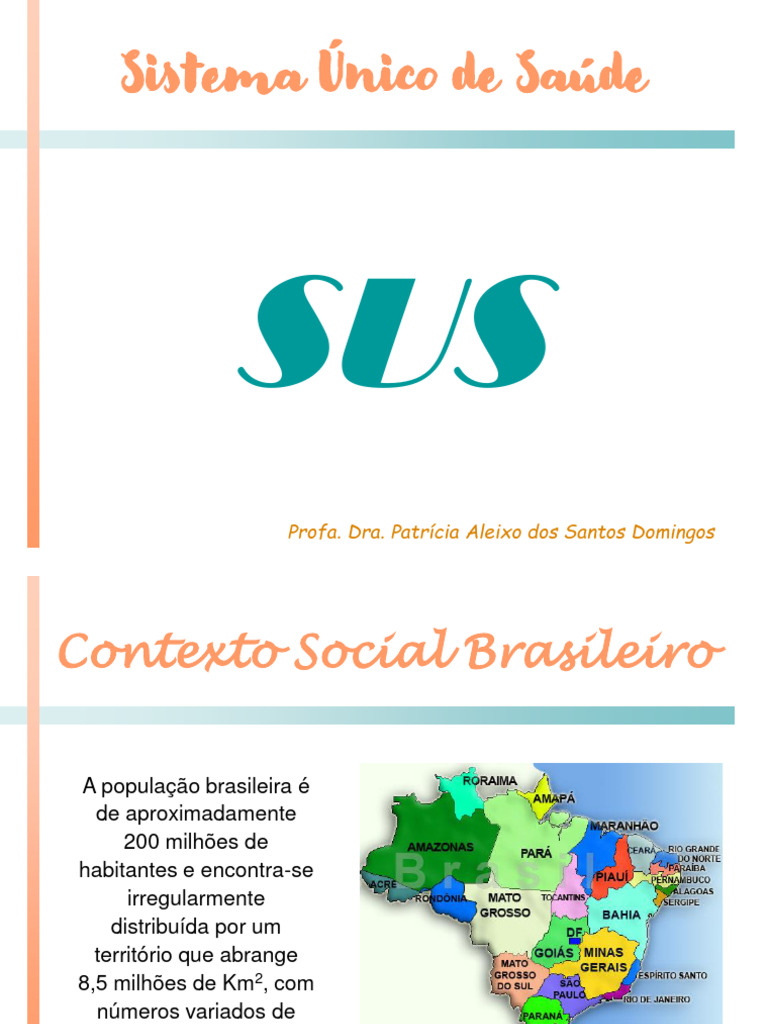 Sus - Leis e Financiamento - Funções Do CD No Sus | Download grátis PDF ...